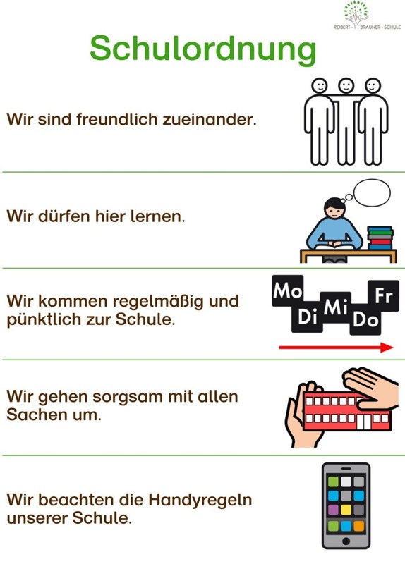 Robert-Brauner-Schule - Schulordnung